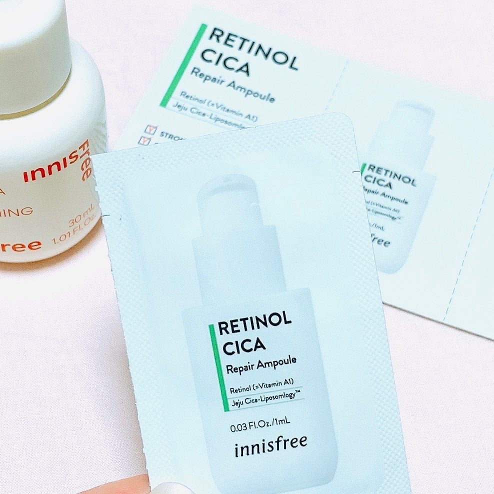 ビタc グリーンティーエンザイム ブライト セラム|innisfreeの口コミ 乾燥肌におすすめの美容液!朝ビタ夜レチ ☀️