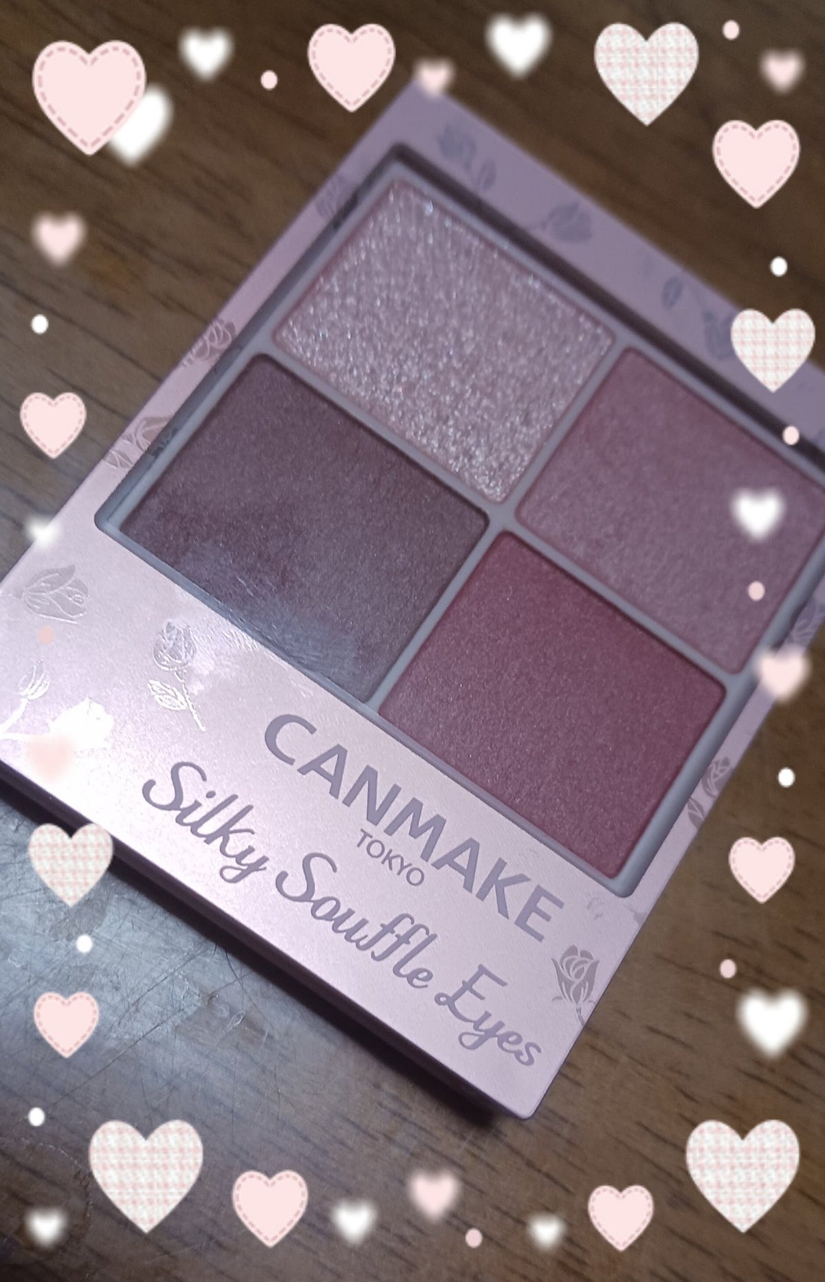 シルキースフレアイズ(マットタイプ)|キャンメイクの口コミ イエベにおすすめのパウダーアイシャドウ! Lips購入品紹介です🐰🐰🐰 By