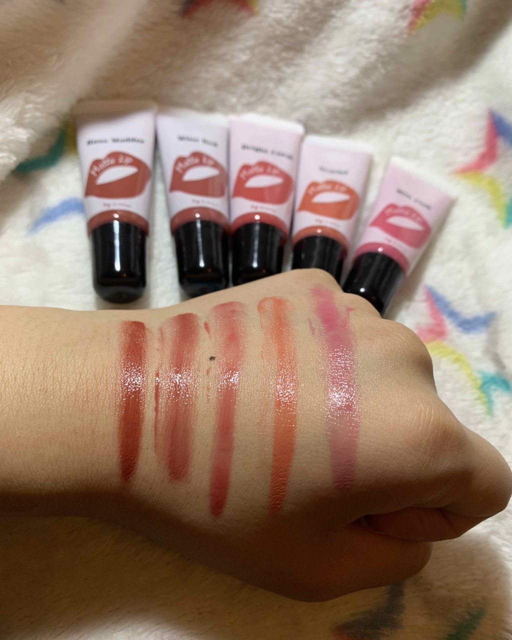 マットリップd|daisoの口コミ 💄マットではない💄 Daisoで発見して思わず全色買いしてしまった、こちらの商品。 By 🧸みぃこ🧸