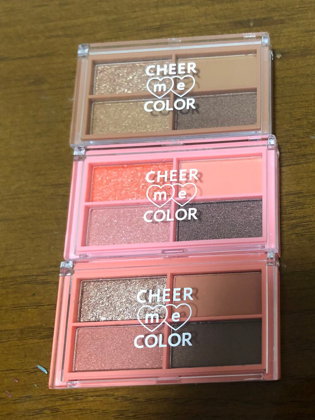 Cheer Me Color アイシャドウ|セリアの口コミ Cheer Me Color アイシャドウ By たま羊羹混合肌30代前半