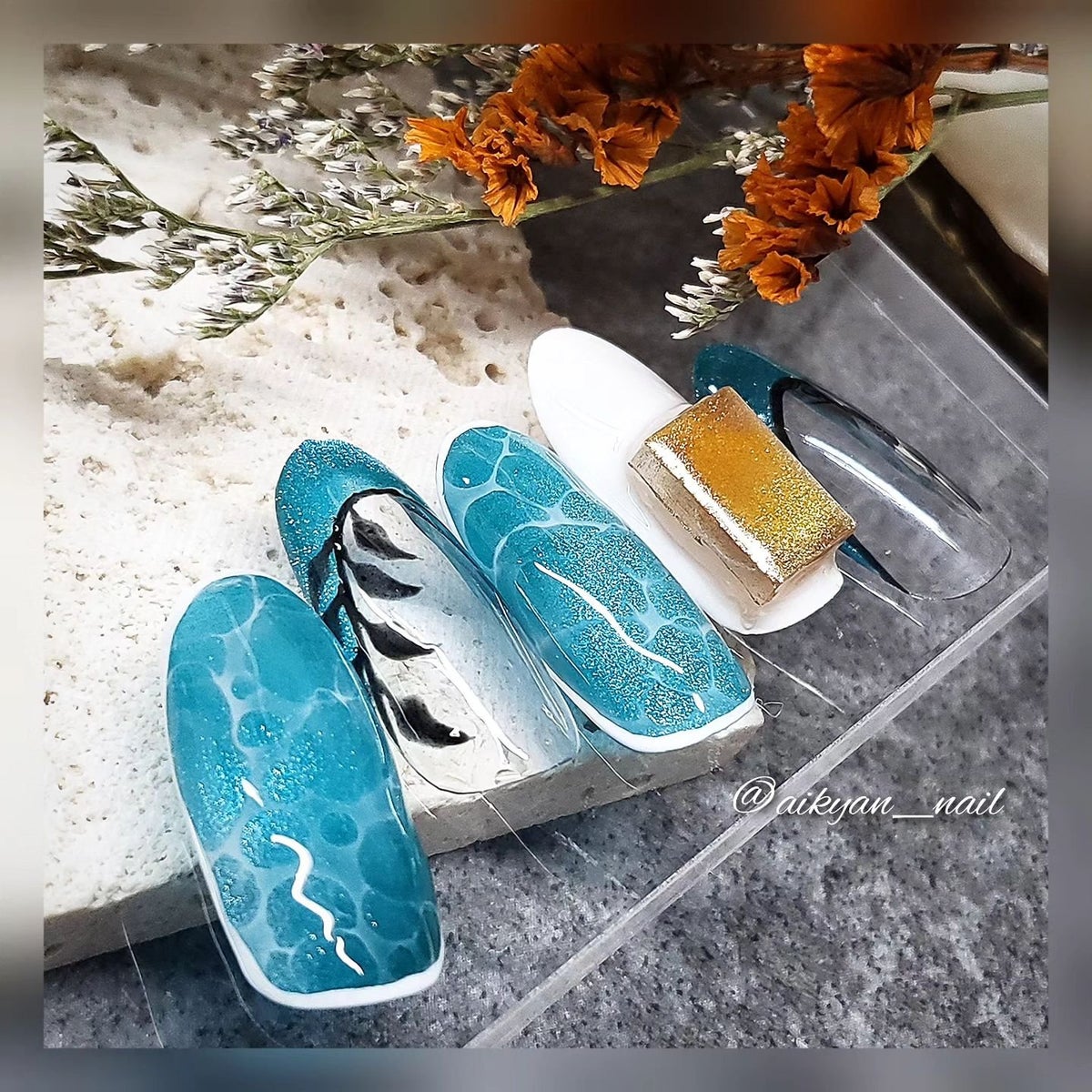 絶佳筆|ネイル工房の口コミ ネイル工房のビー玉マグネットジェル! By Aika乾燥肌20代後半 Lips