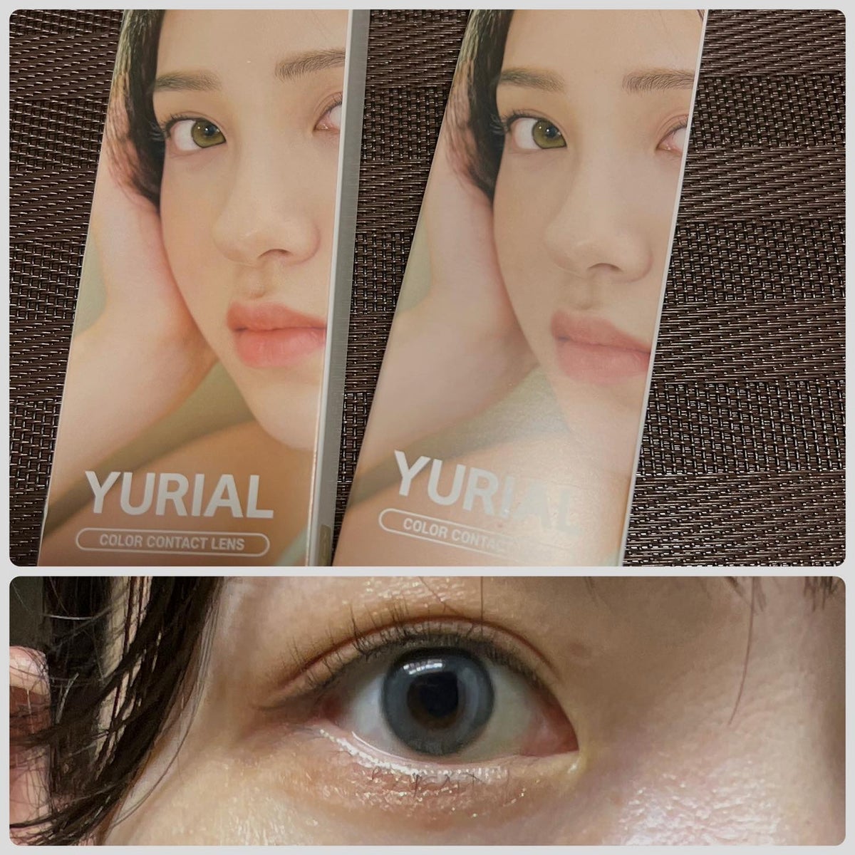 Yurial 1day|i Dolのカラコンレポ・着画口コミ ユリアル ワンデー ムルグレー By Rちゃん混合肌20代後半 Lips