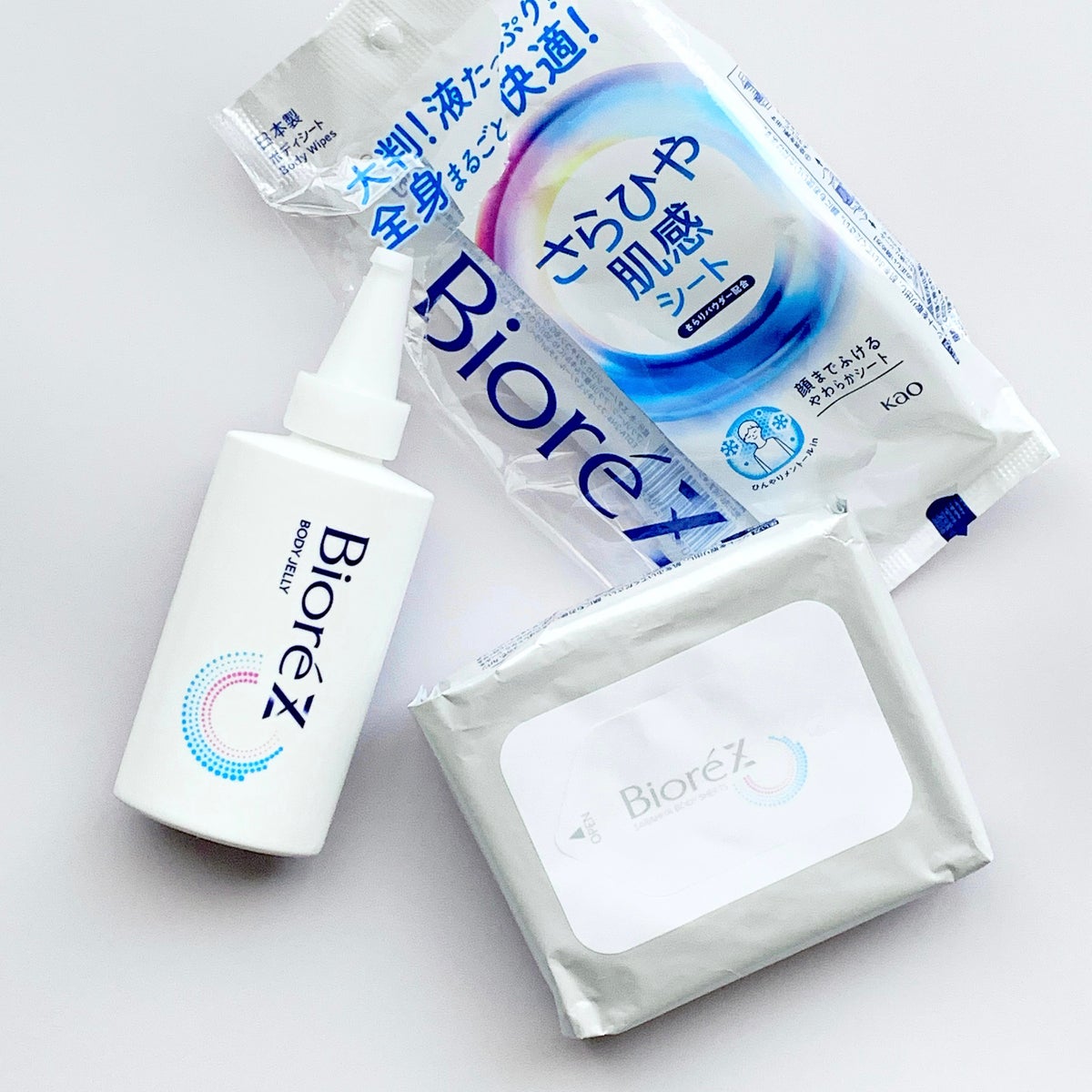ビオレのデオドラント・制汗剤 ビオレz さらひや肌感ジュレ 無香料他、1商品を使った口コミ ︎ さらっと肌感キープで快適に過ごしたい
