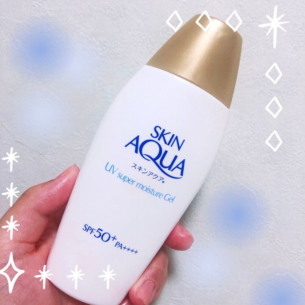 スーパーモイスチャージェル 110g|スキンアクアの口コミ「🐬スキンアクアスーパーモイスチャージェル🐬 」 By Peanuts乾燥肌