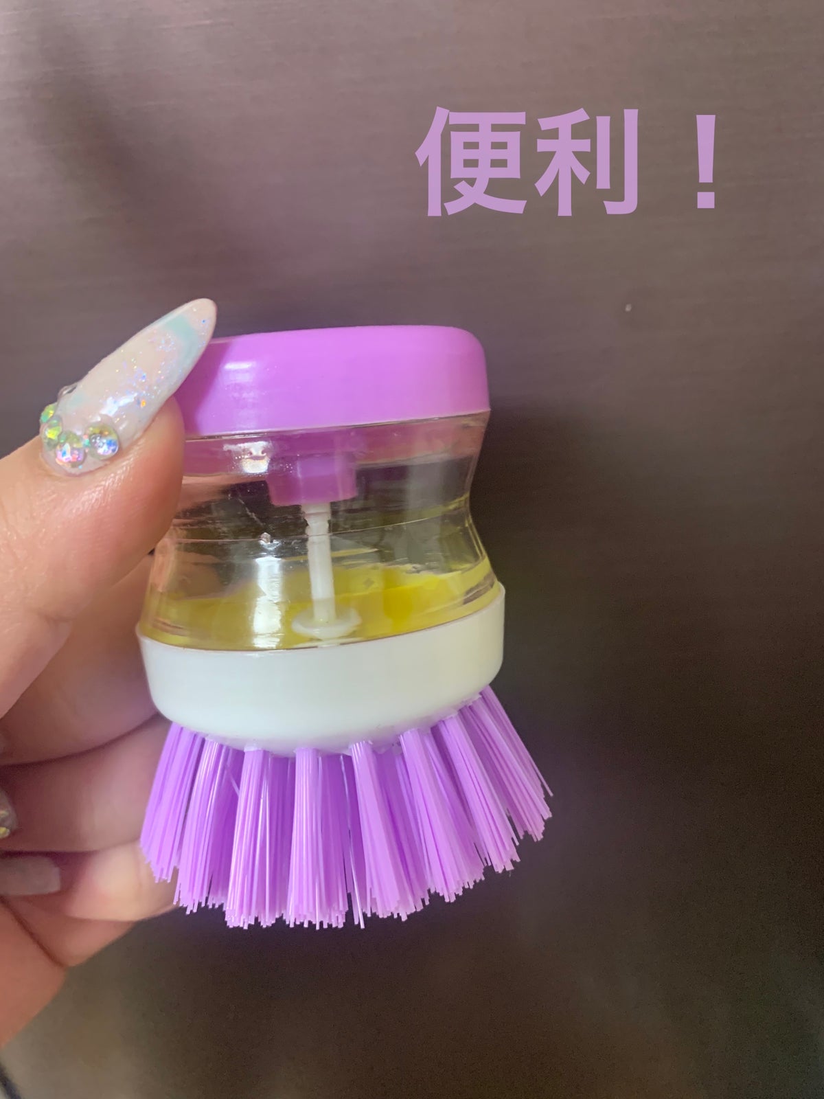 除菌ジョイ コンパクト スパークリングレモンの香り|joyの口コミ 丁度フライパン等洗うときに使うブラシがボロボロになったので購入決めまし
