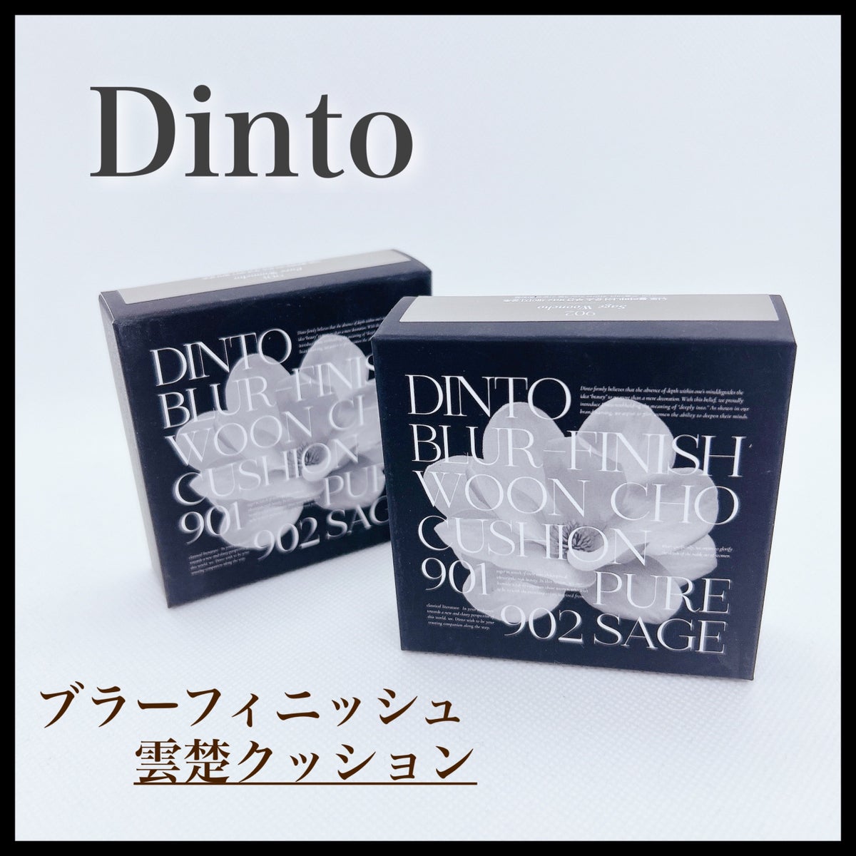 Blur Finish Cushion|dintoの色味は?色選びの参考になる口コミ フィルターをかけたような肌を演出 By 𝕞𝕠𝕔𝕒🌿