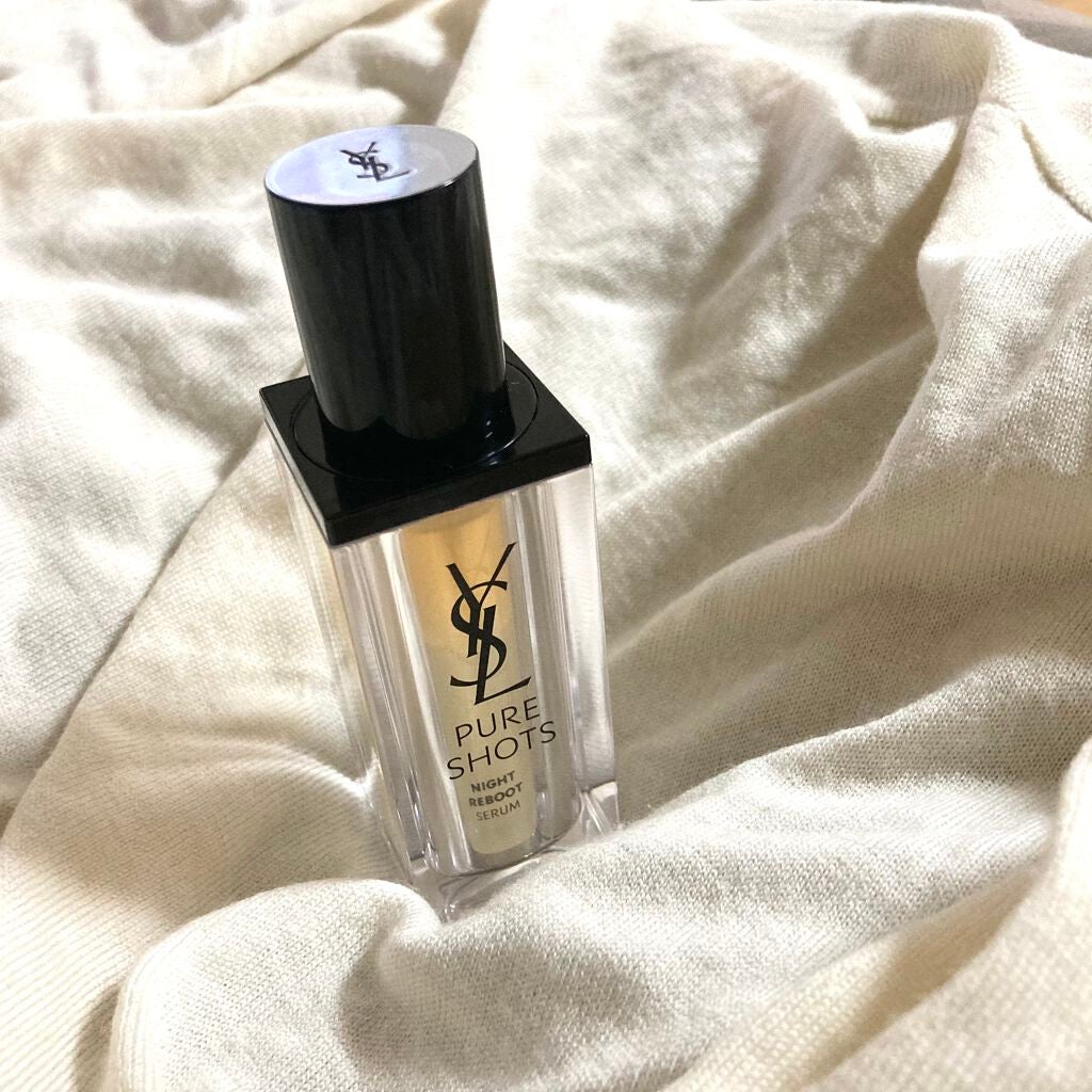 ピュアショット ナイト リチャージセラム|yves Saint Laurent Beauteの口コミ 2層タイプで振って混ぜてから使うから
