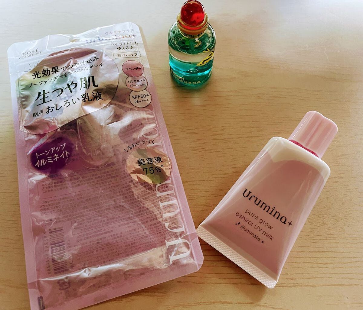 生つや肌おしろい乳液 イルミネイト|ウルミナプラスの効果に関する口コミ「最近ずっとノーファンデ。 」 By みゅう乾燥肌 Lips
