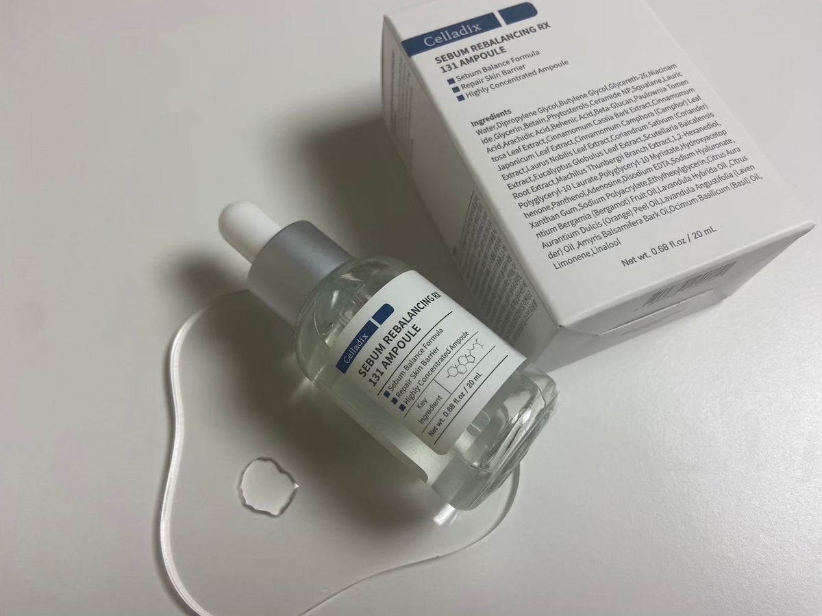 セボムリバランシングrx131アンプル|celladixの効果に関する口コミ オイリー肌におすすめの美容液!セラディックスセバムリ