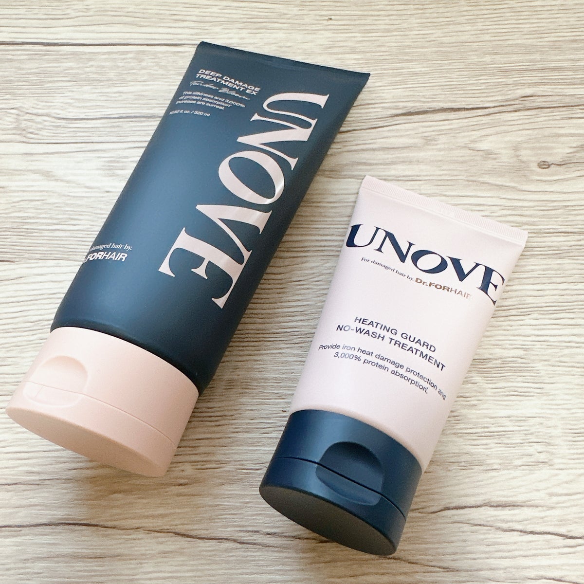 Unoveのヘアケア・スタイリング ディープダメージトリートメントex他、2商品を使った口コミ Unove ディープダメージトリートメント