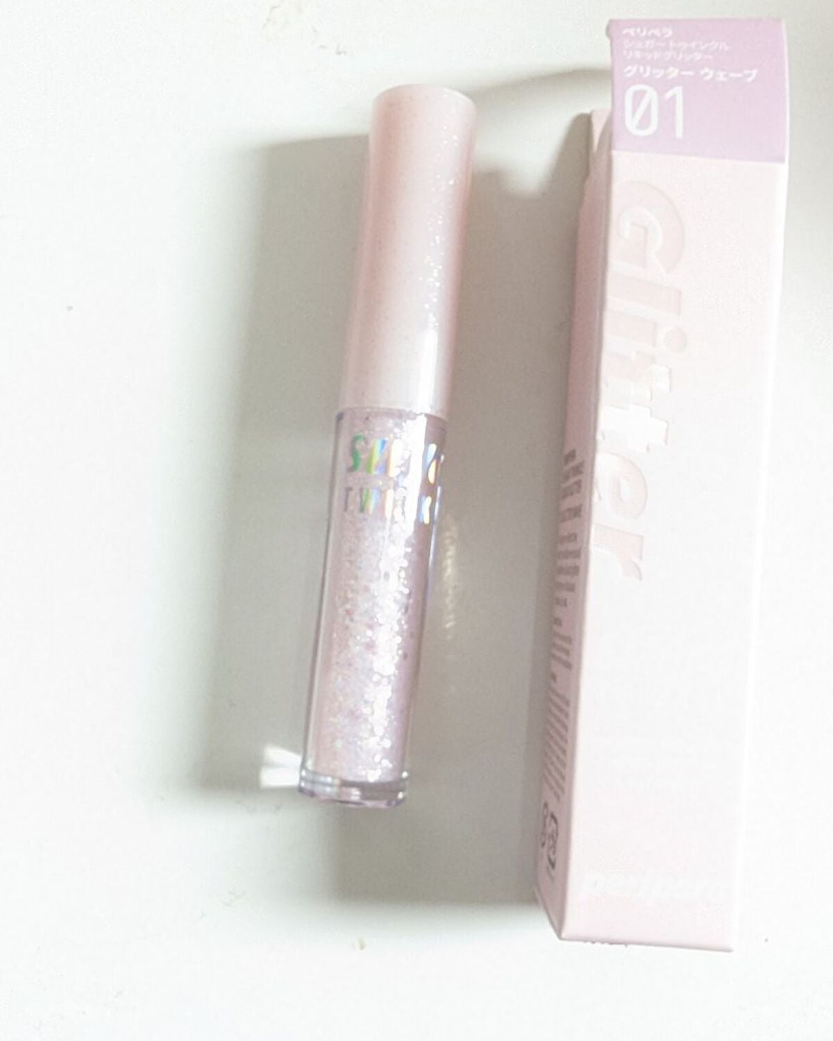 シュガー トゥインクル リキッド グリッター 01 Glitter Wave|periperaの口コミ「久しぶりのコスメ購入です、 冬に使い