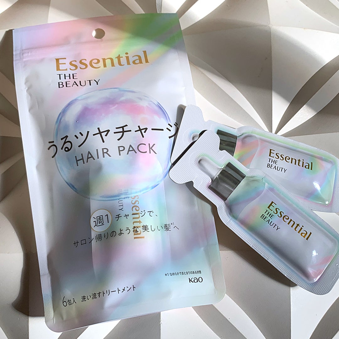ザビューティ うるツヤチャージヘアパック|エッセンシャルの効果に関する口コミ 傷んだ無防備な髪に!ダメージ髪に速攻!/ By るし普通