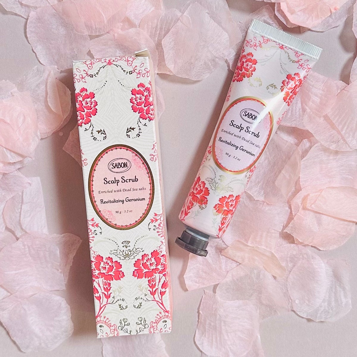 ヘッドスクラブ リプレニッシングゼラニウム|sabonの使い方を徹底解説 Sabonヘッドスクラブ リプレニッシングゼラニウム90g