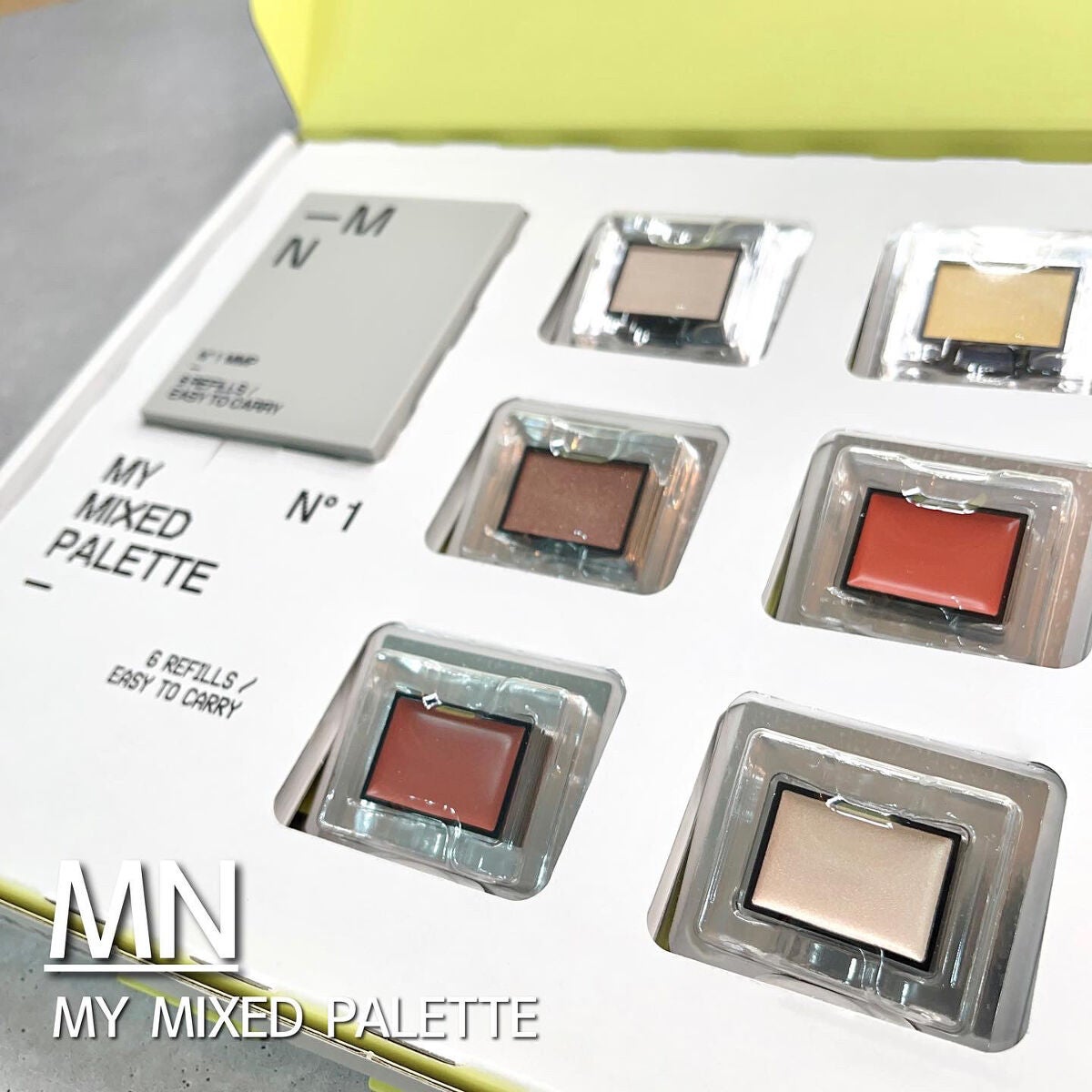My Mixed Palette 6色カスタムパレット|mnの口コミ Mn My Mixed Palette By おこめ30代前半