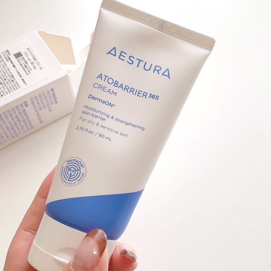 アトバリア365クリーム|aesturaの口コミ 乾燥肌におすすめのフェイスクリーム! 韓国オリーブヤングの ダーマコスメ部門1位に選ばれ