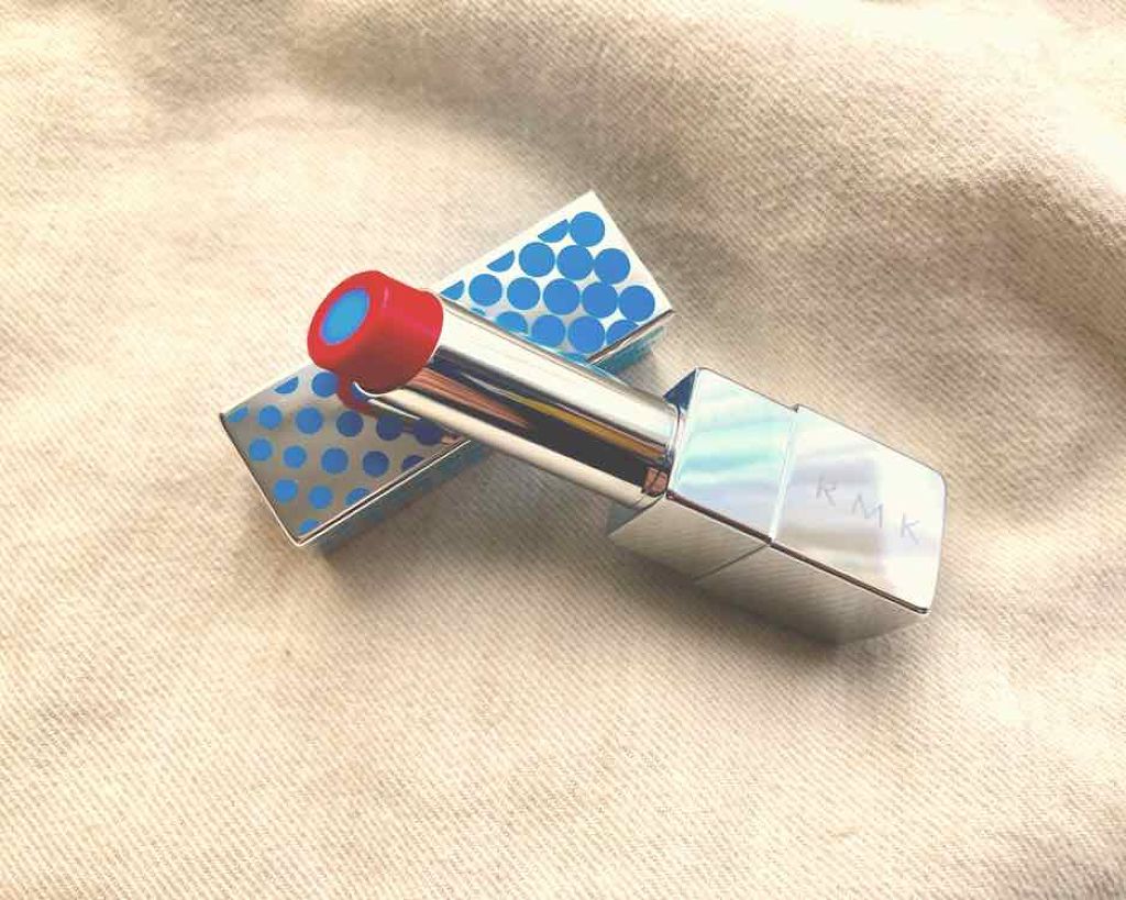 カラーポップリップスティック|rmkの口コミ 真ん中が水色の赤いリップを購入。 By Shinyblushamr脂性肌10代後半