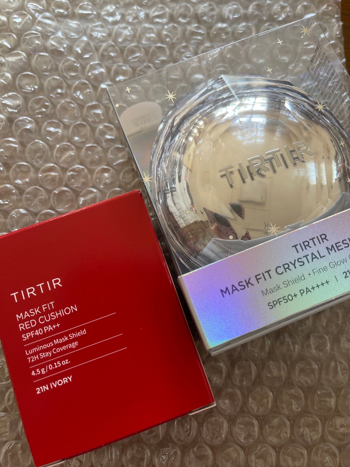 【2023年冬新作クッションファンデーション】マスクフィットクリスタルメッシュクッション|tirtirティルティルの色味は?色選びの参考に
