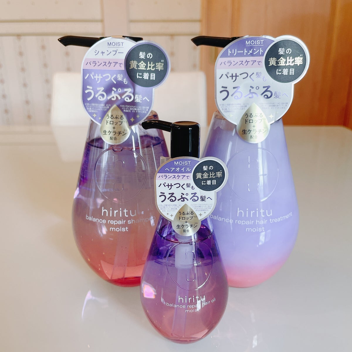 バランスリペアヘアオイル モイスト|hirituの口コミ 「hirituヒリツ)」から待望のモイス By まなみ健康美肌指導士普通肌