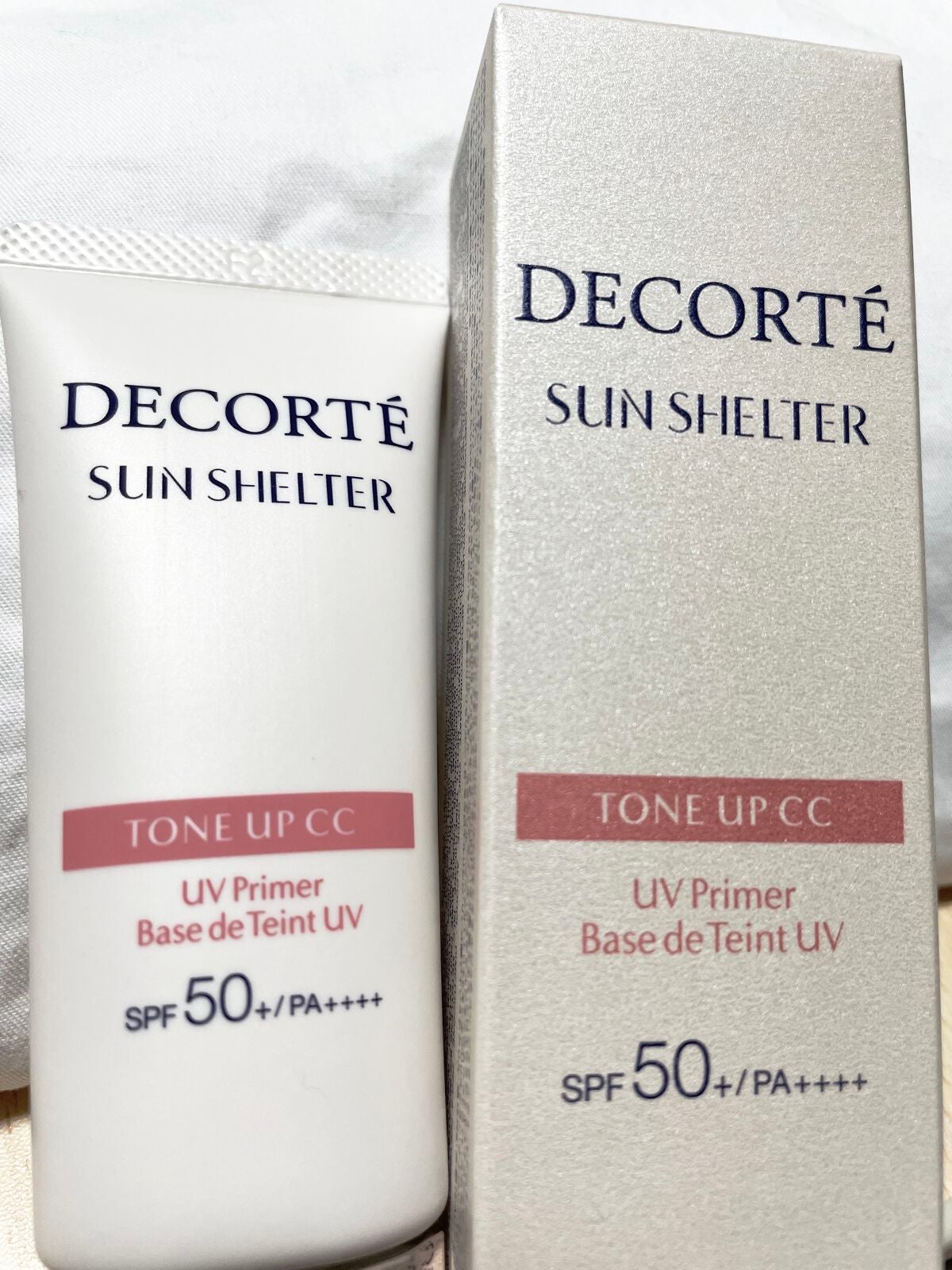 サンシェルター トーンアップcc|decortÉの使い方を徹底解説 【使った商品】 DecortÉ サンシェルター トーンアップcc 02