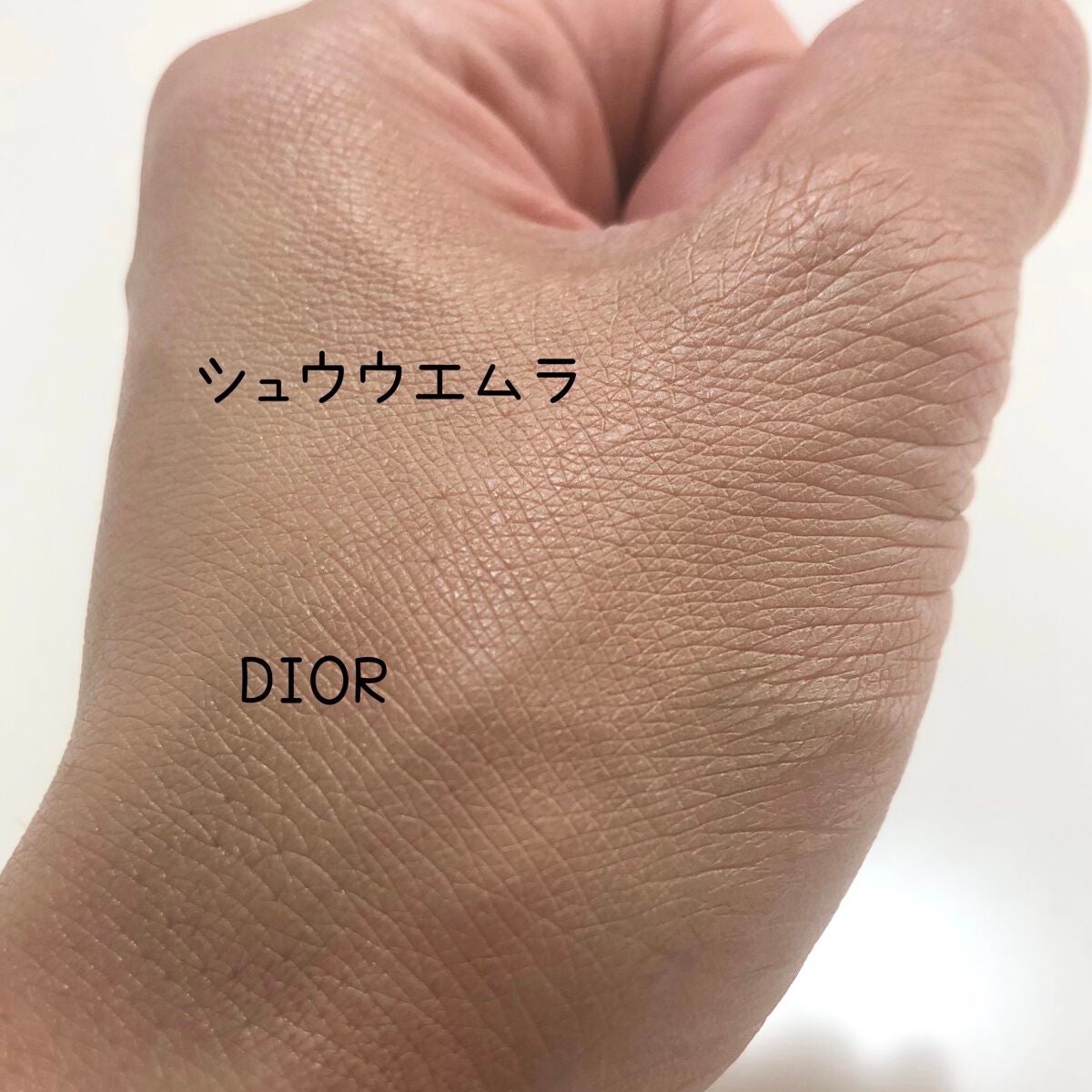 あなたはどっち派?shu Uemura・diorのリキッドファンデーションを徹底比較! ファンデ比較⚖️ 【使った商品】 By Kumi