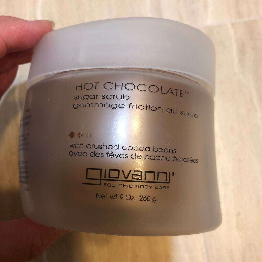 ジョヴァンニ シュガー ボディスクラブ ホットチョコレート|giovanniの口コミ ジョバンニ ボディースクラブ ホットチョコレートの
