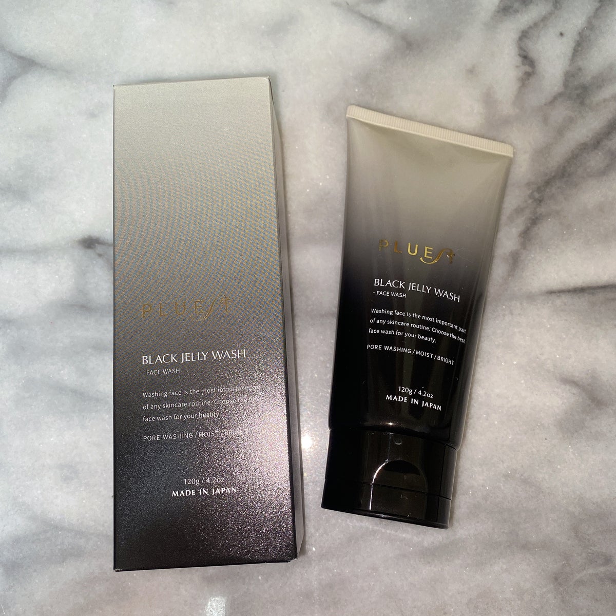 Black Jelly Wash(ブラックジェリーウォッシュ)|pluestの使い方を徹底解説 混合肌におすすめの洗顔料!pluest