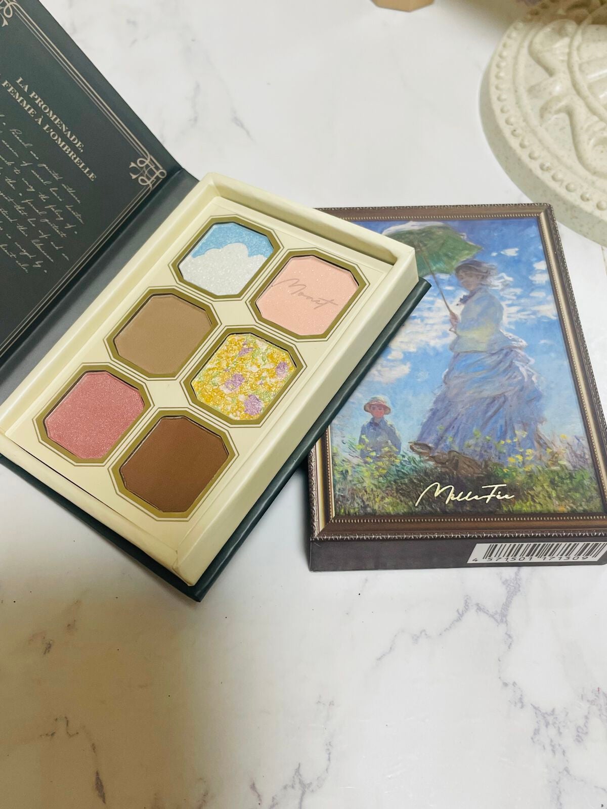 【限定パウダーアイシャドウ】絵画アイシャドウパレット|milleféeの口コミ 絵画をモチーフにしたコスメ By 京子混合肌 Lips