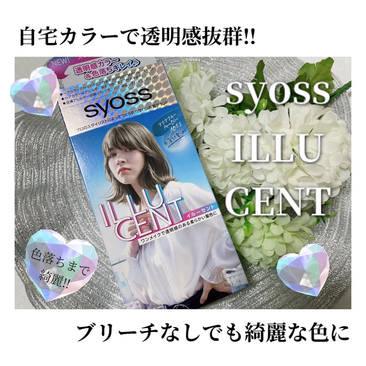 イルーセント ミルキーヘアカラー|サイオスの口コミ 透明感あるカラーが自宅で簡単に By Mikitty普通肌 Lips