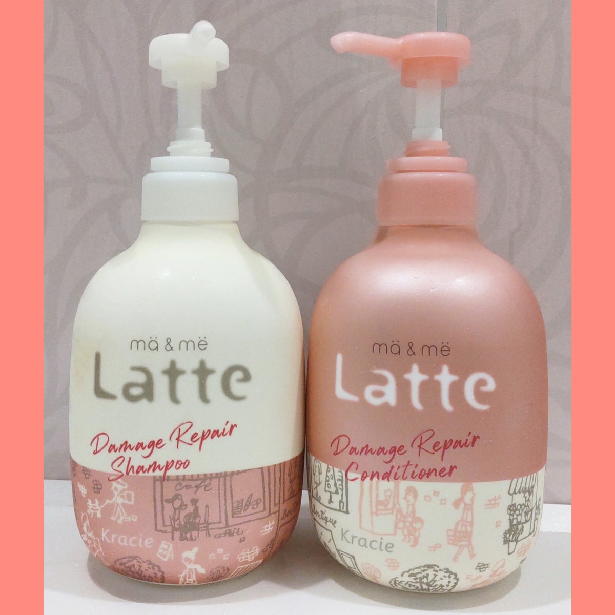 マー&ミー ダメージリペア シャンプー/コンディショナー|マー&ミー ラッテの口コミ マー&ミー Latte ダメージリペア シャンプー