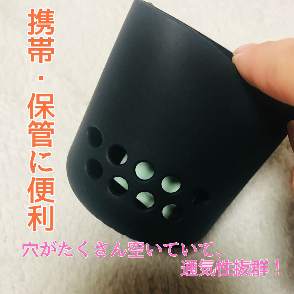 シリコーンパフケース|daisoの口コミ 超優秀!100均で買えるおすすめコスメ!穴がたくさん空いて通気性抜群!便利な百均グッズ By