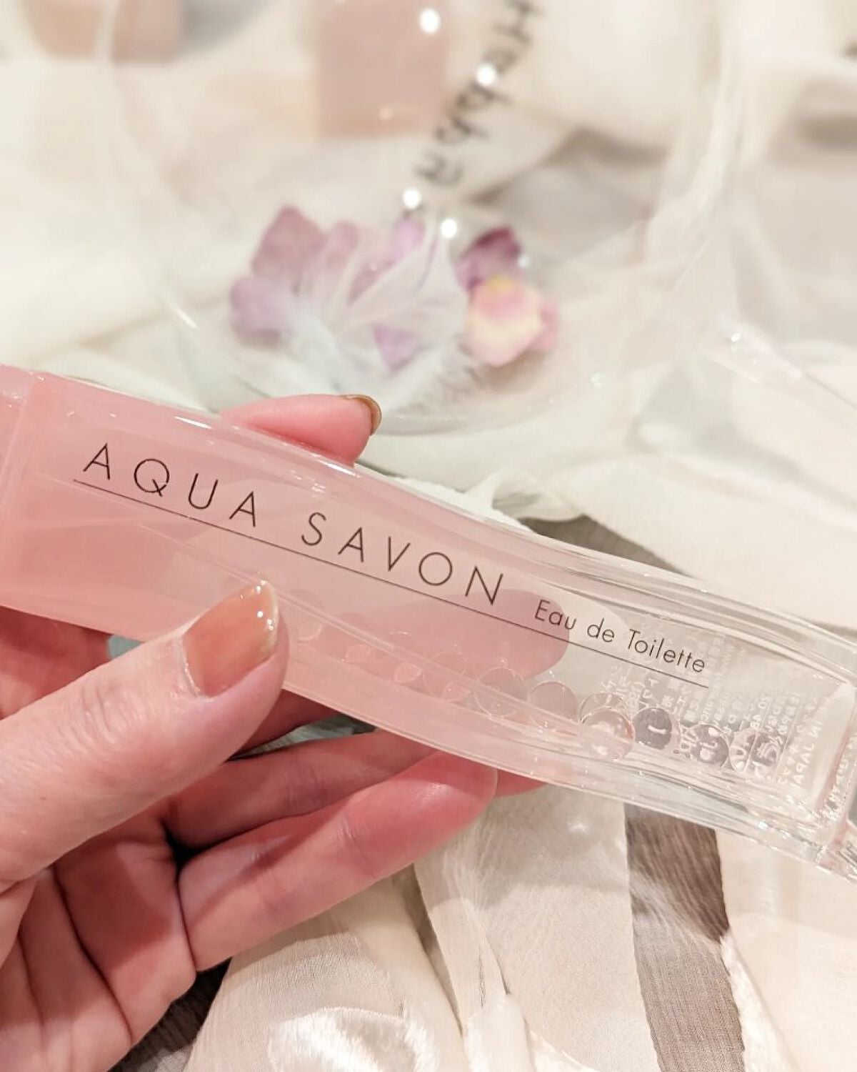 サクラフローラルの香り オードトワレ|アクアシャボンの口コミ 春になると使いたくなるサクラの香り。 By りゅうじゅん乾燥肌 Lips