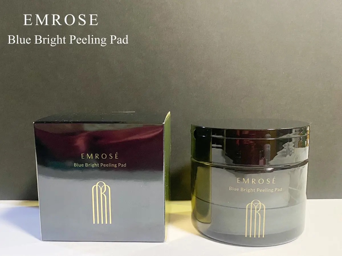 ブルーブライトピーリングパッド｜EMROSÉの口コミ - EMROSE Blue Bright Peeling Pad by モンちゃ(混合肌 ...