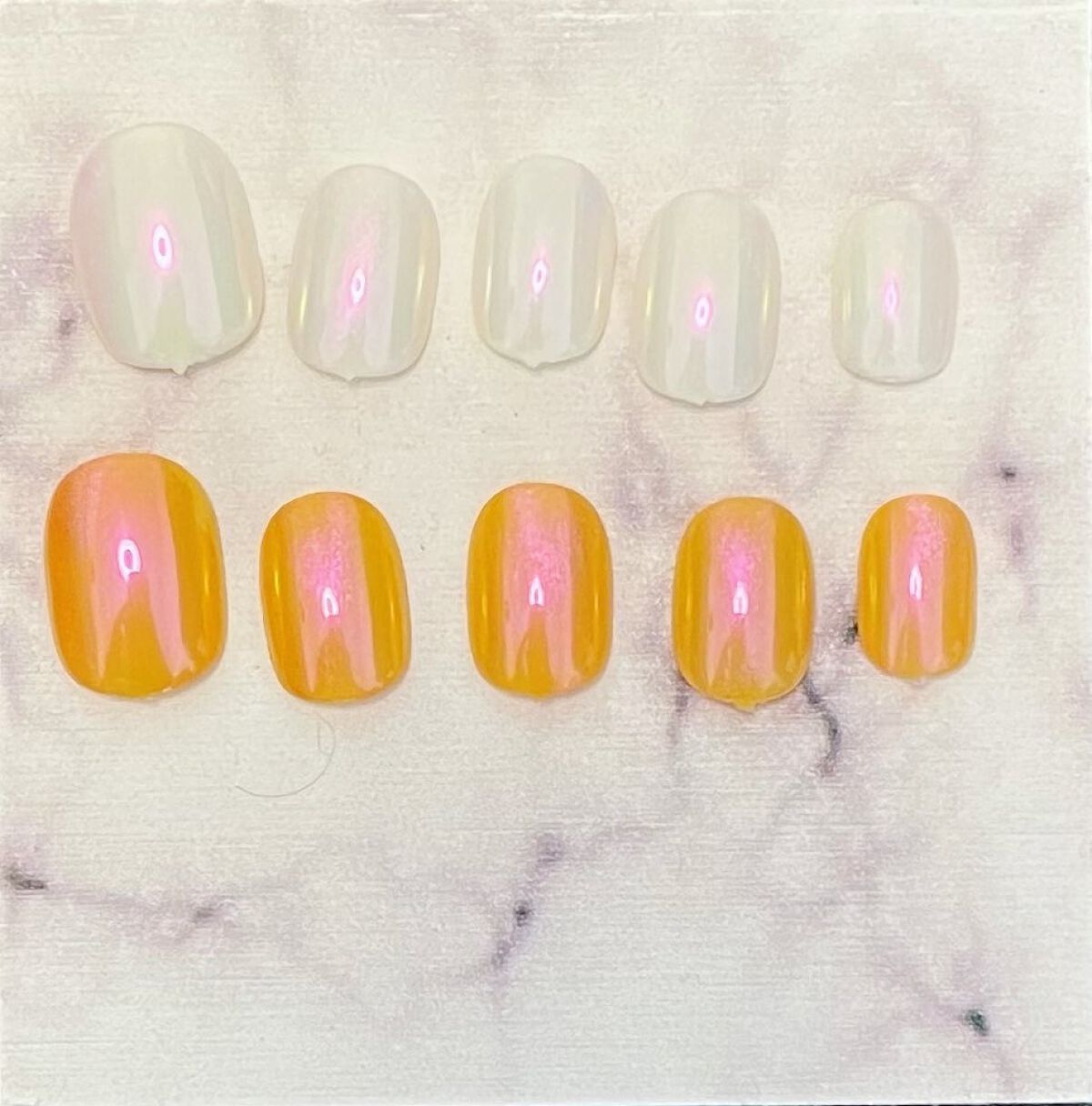 Irogelイロジェル・nailtownのネイル・ネイルケアを使った口コミ 初販売はオーロラネイルです!! By Mii フォロバ100