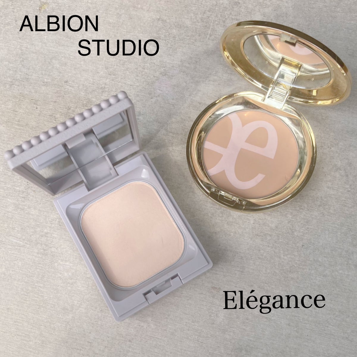 Albion・eléganceのパウダーファンデーションを使った口コミ Elegance By じじふすフォロバ100