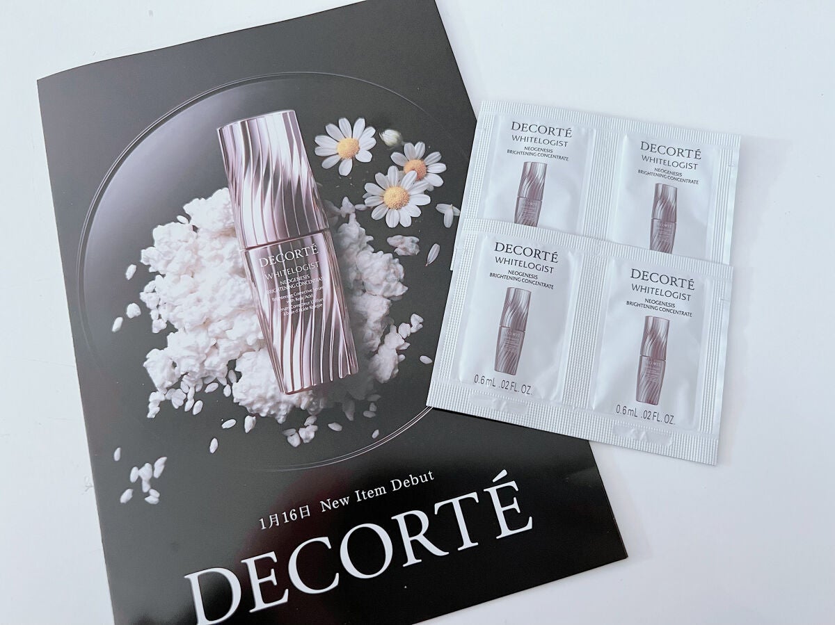 ホワイトロジスト ネオジェネシス ブライトニング コンセントレイト|decortÉの口コミ 本日は 《decortÉ ホワイト By