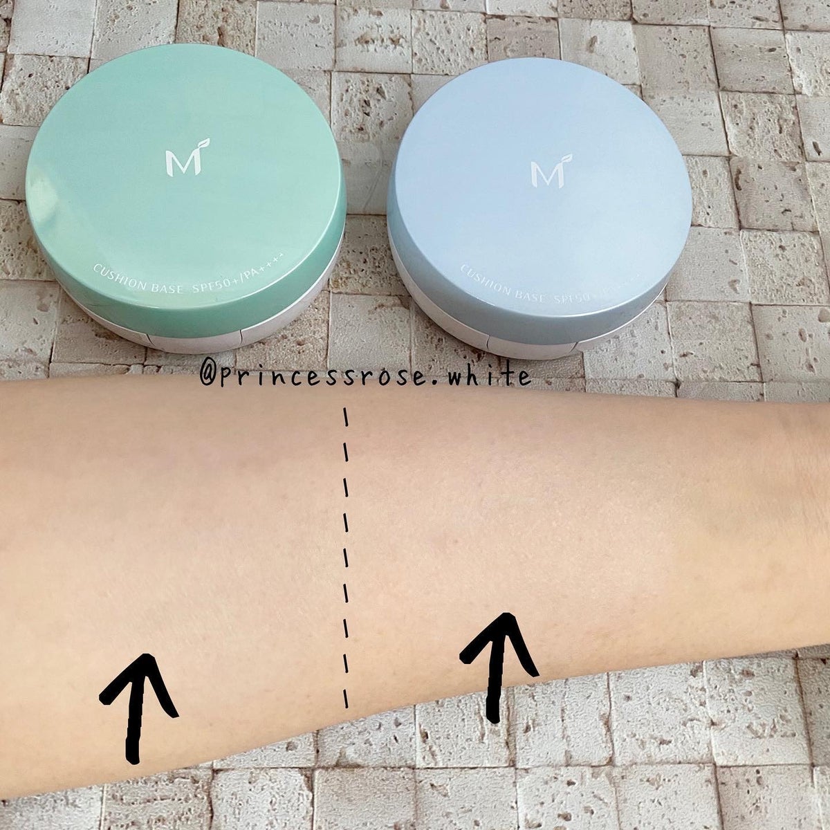 【限定化粧下地】m クッションベース(ブルー)|misshaの効果に関する口コミ 混合肌におすすめの化粧下地! Missha
