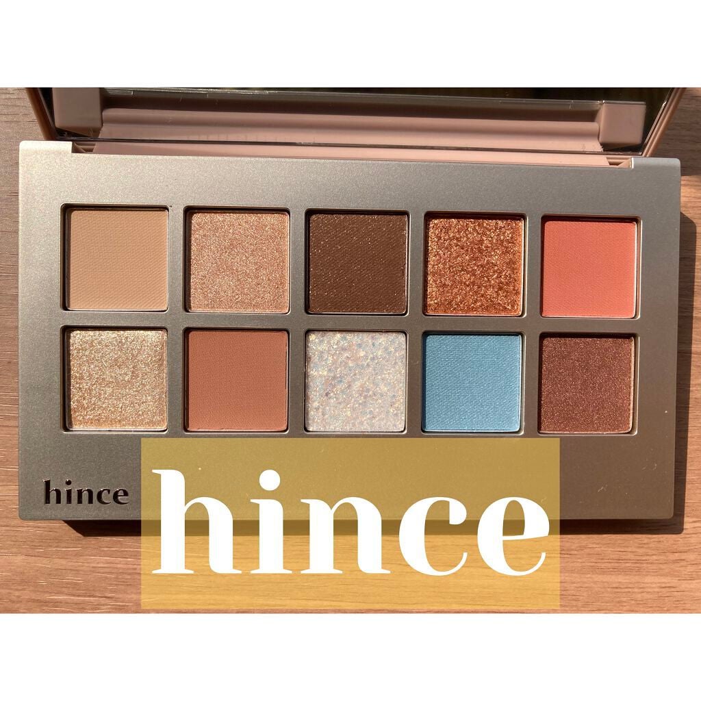 ニューデップスアイシャドウパレット|hinceの人気色を比較 ブルベにおすすめのパウダーアイシャドウ!hince🛍 ヒンスさまああ🥺💖