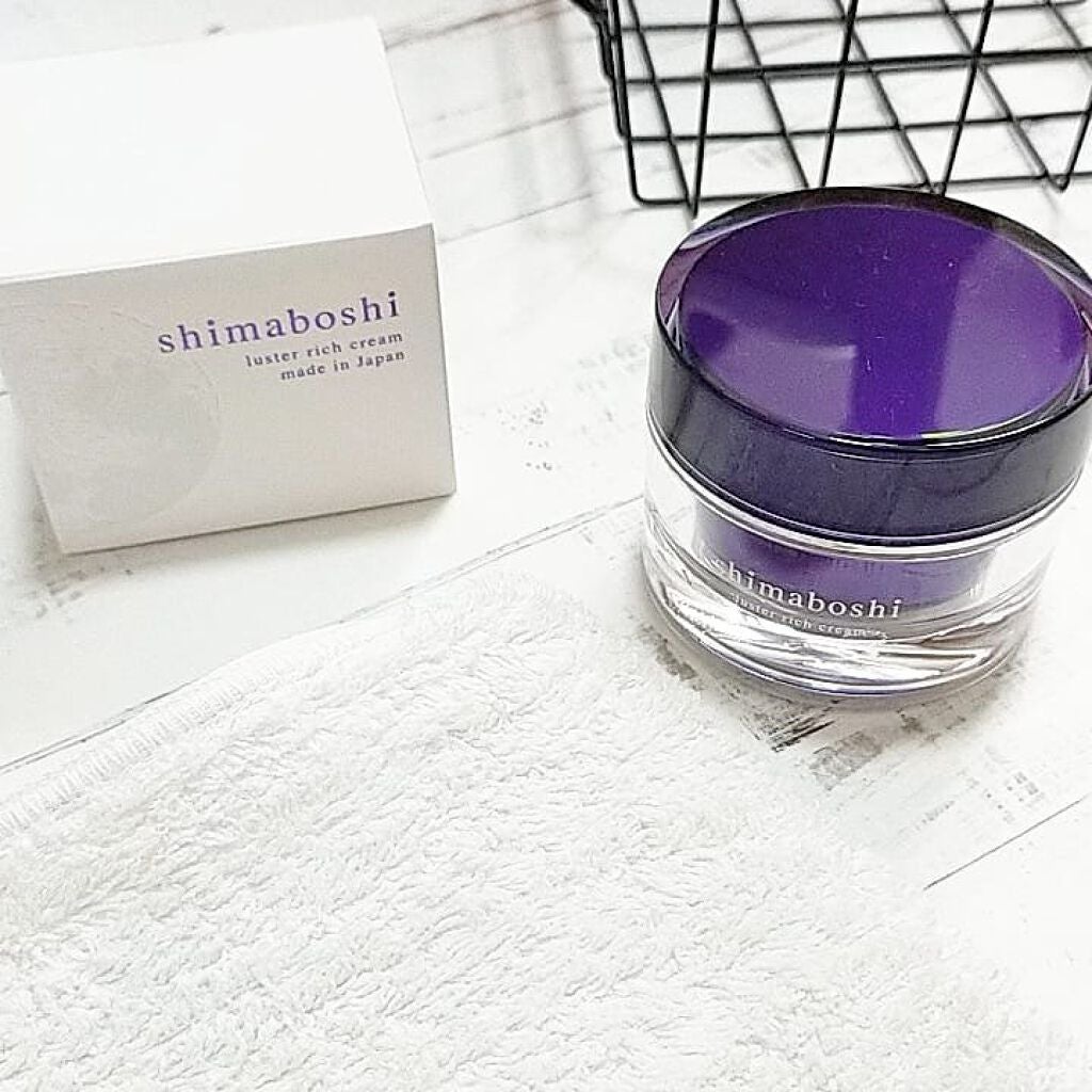ラスターリッチクリーム|shimaboshiの口コミ シマボシ ラスターリッチクリーム💗 By コスメ好きアラサー主婦💓フォロバ100