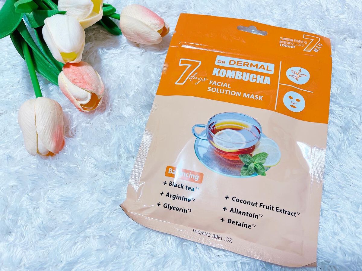 7days フェイシャルソリューションマスク コンブチャ|drdermalの口コミ 7days フェイシャルソリューションマスク コンブ
