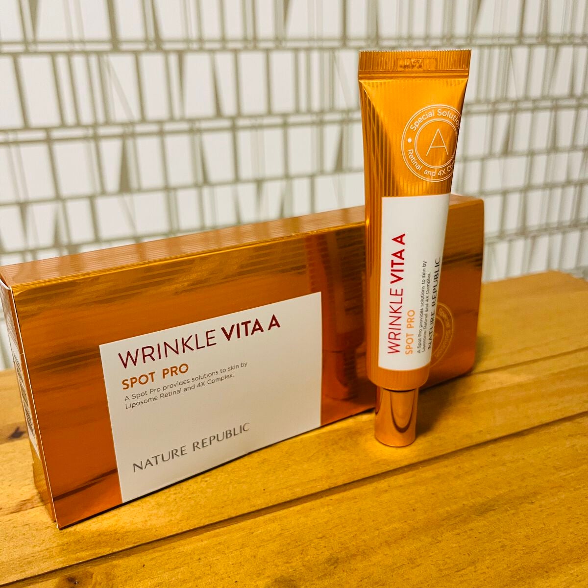 リンクルビタaスポットプロ|ネイチャーリパブリックの口コミ「今回購入してみたのは、 Wainkle Vita A Spot Pro