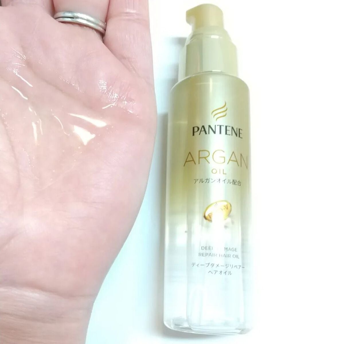 ディープダメージリペアー ヘアオイル|パンテーンの効果に関する口コミ パンテーン ディープダメージリペアー ヘアオイル By みどこ