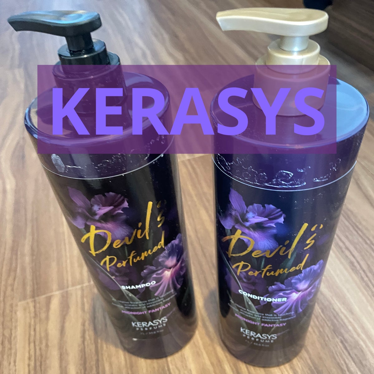 デビルズパフューム ミッドナイト ファンタジー シャンプーandリンス|kerasysの口コミ Kerasys デビルズパフューム