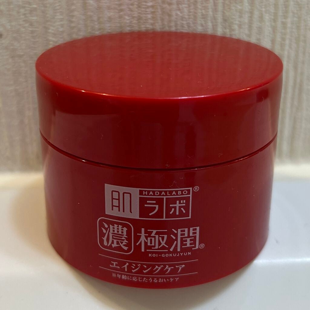 極潤 ハリパーフェクトゲル|肌ラボの口コミ 首まで塗れるシワ改善のオールインワンが欲しくて、こちらの商品を購入しました。 By メモ混合