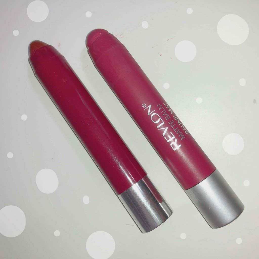 Revlonの口紅 バーム ステイン&マット バームを使った口コミ レブロン マットバーム 15 レブロン バームスティン 55 By みぃ