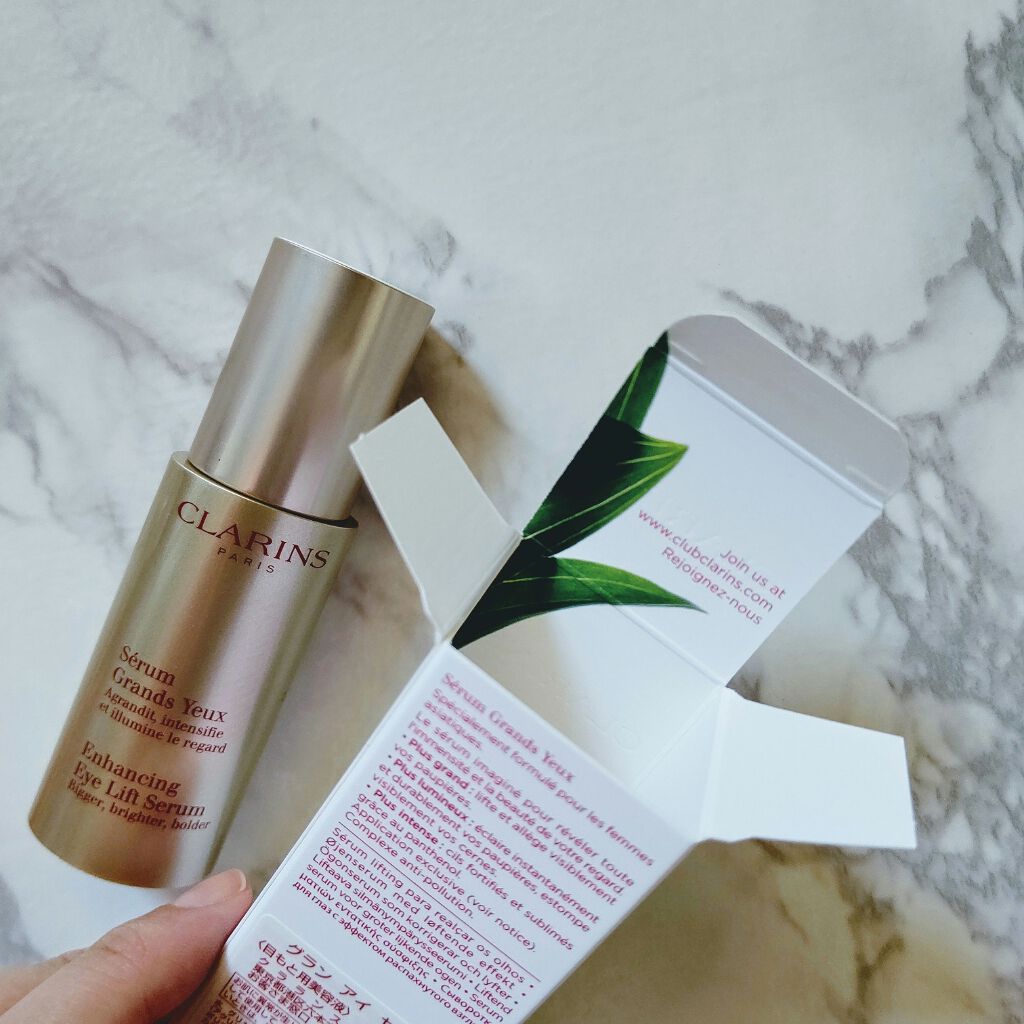 グラン アイ セラム|clarinsの使い方を徹底解説 エイジングケアにおすすめのアイケア・アイクリーム!塗るだけで、窪んだクッキリ目元💓