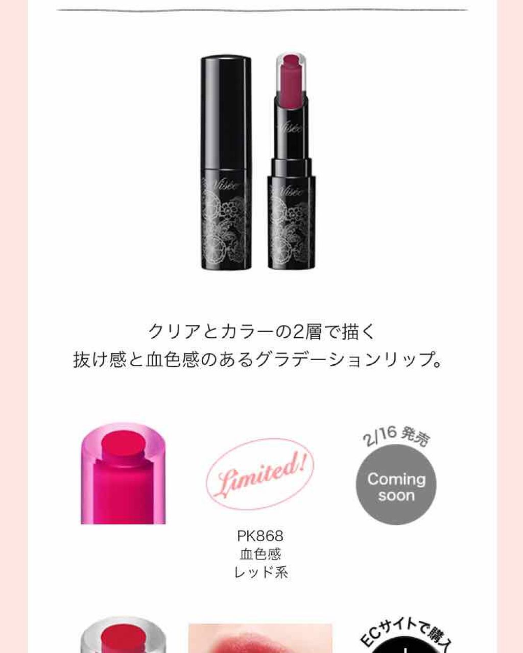 パーソナルカラー診断|viséeの口コミ ヴィセ パーソナルカラー診断 By 月条 普通肌 Lips