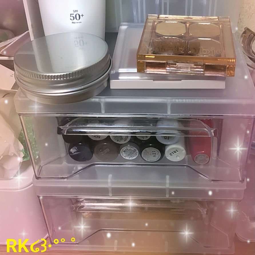 Desk Labo｜セリアの口コミ - 超優秀！100均で買えるおすすめコスメ！ Desk Labo コスメが増えて収納ケースが欲しいなぁと ...