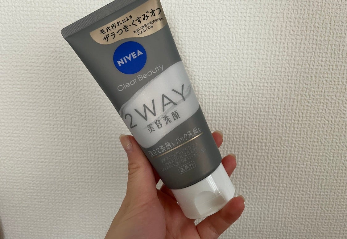 ニベア クリアビューティー2way美容洗顔|ニベアの口コミ ニベア花王様から頂きました。 Pr ニベア 2way美容洗顔 By