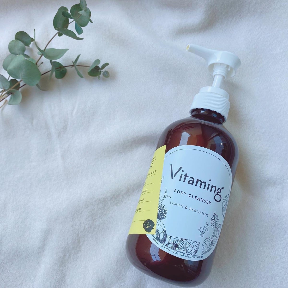 リフレッシングボディソープレモン&ベルガモットの香り|vitamingの口コミ 提供品 Vitaming リフレッシング・ボディー