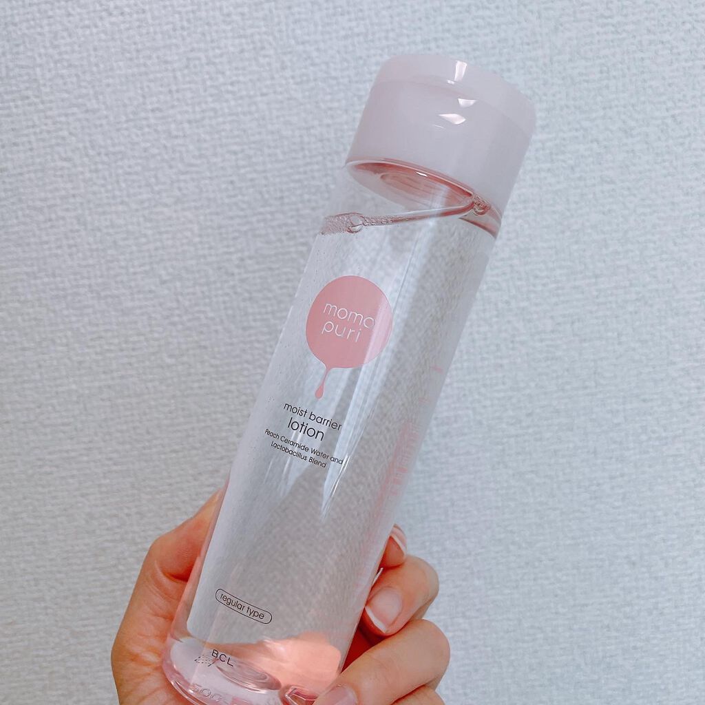 潤いバリア化粧水|ももぷりの口コミ 透き通るきれいなボトルだから、見た目も可愛い🥰! By いけちゃん🍳🐶📷乾燥肌30代前半 Lips